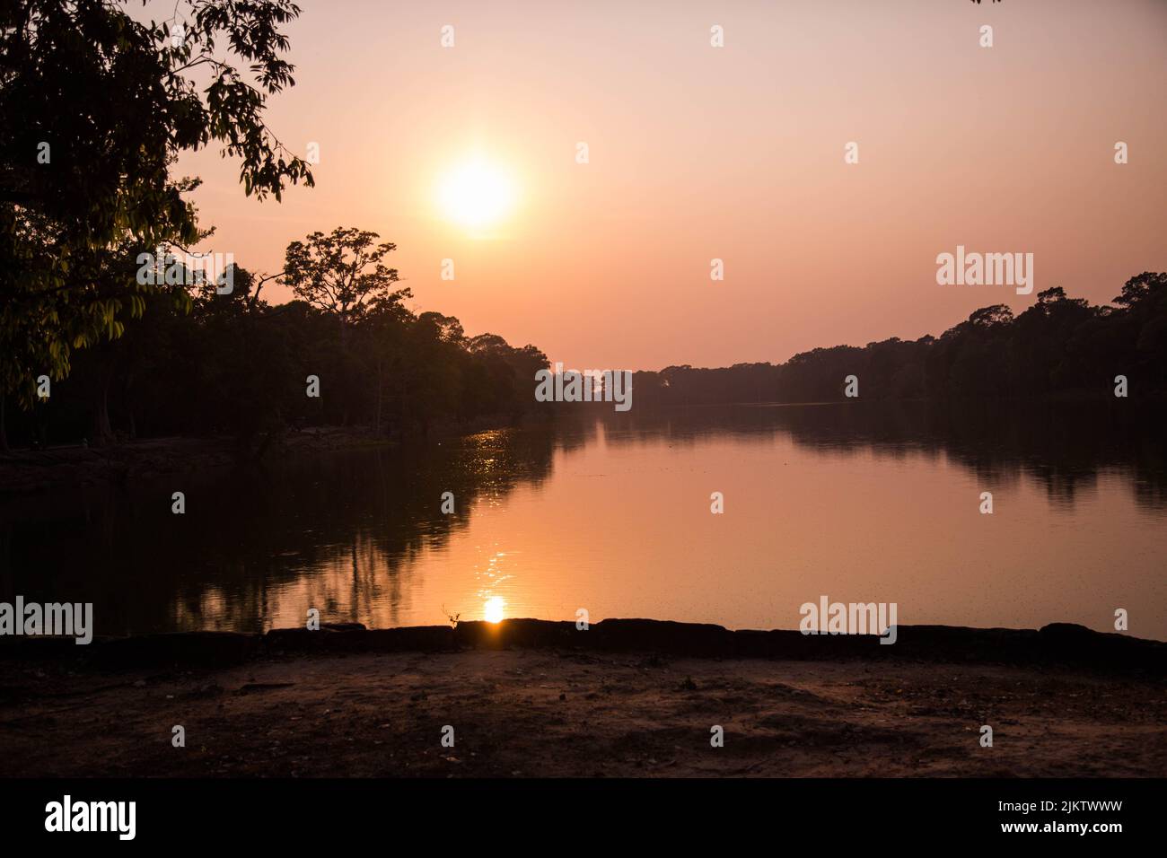 Beautiful view angkor wat hi-res stock photography and images - Alamy