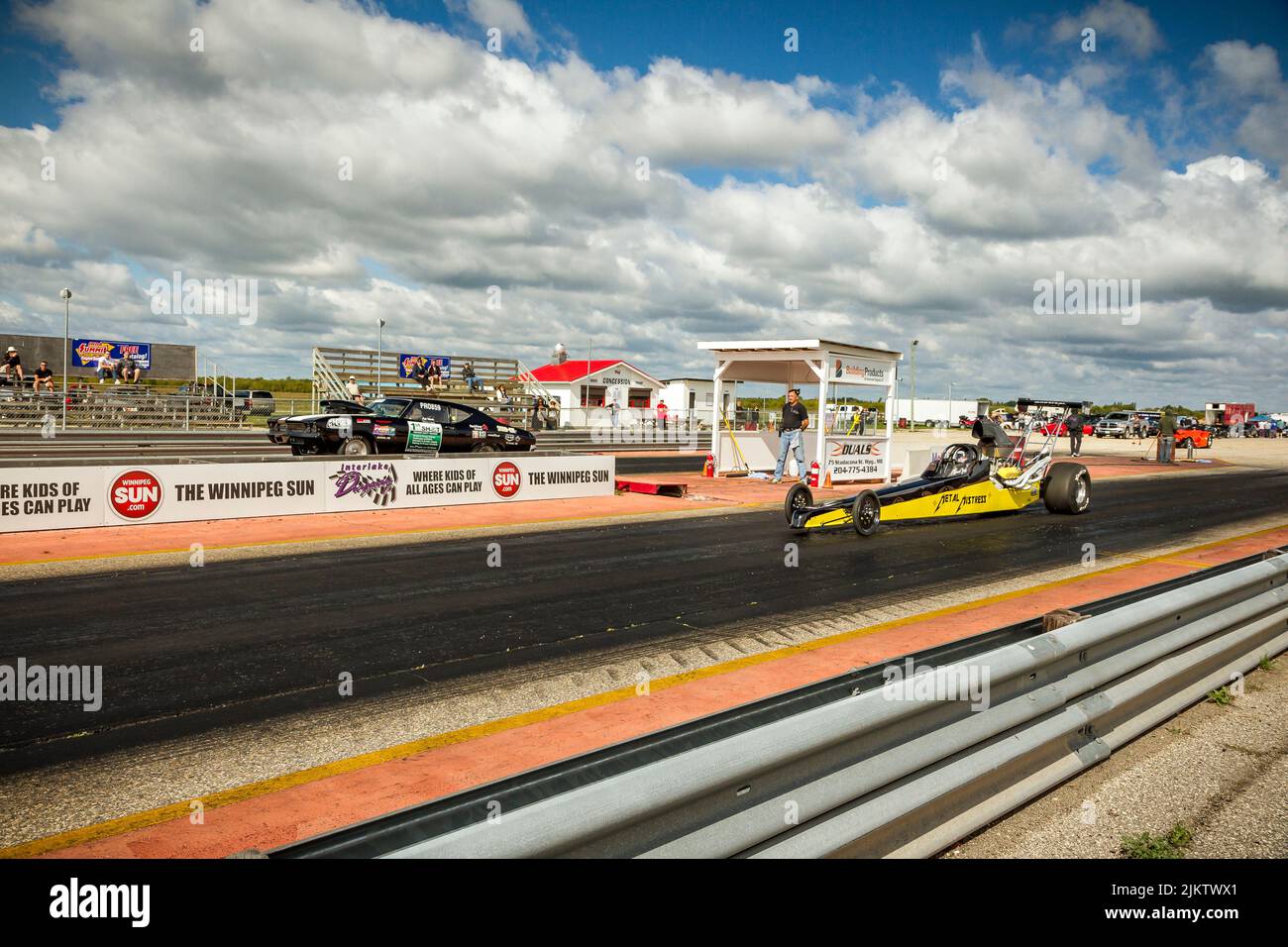 Waiting for the lights to turn green before racing Stock Photo - Alamy