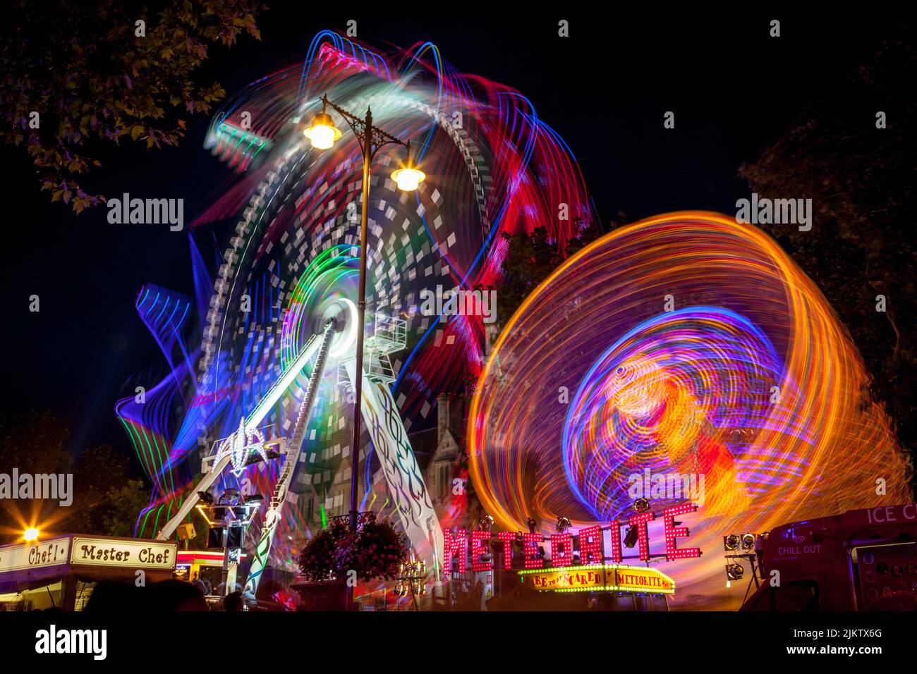 Meteorite ride light trace hi-res stock photography and images - Alamy