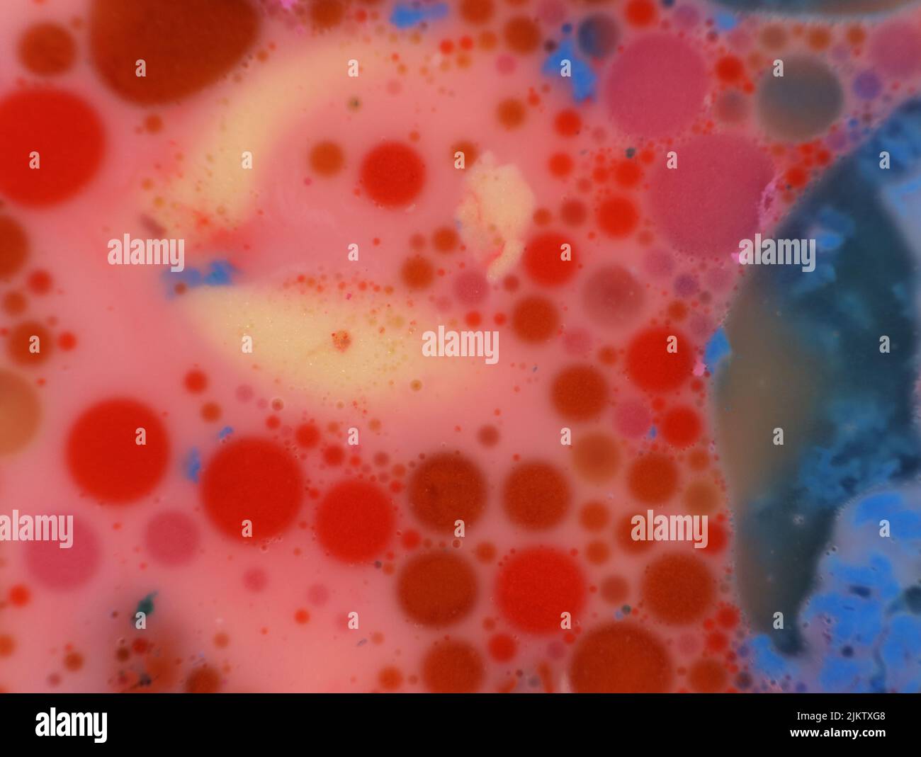 A colorful sticky texture background with circles Stock Photo - Alamy