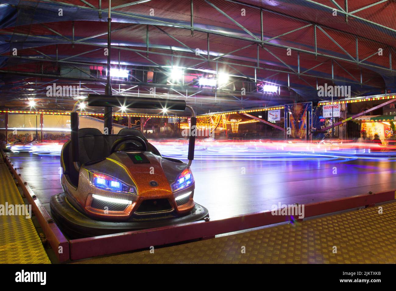 Fairground ride from the annual Banbury Michaelmas street fair ...