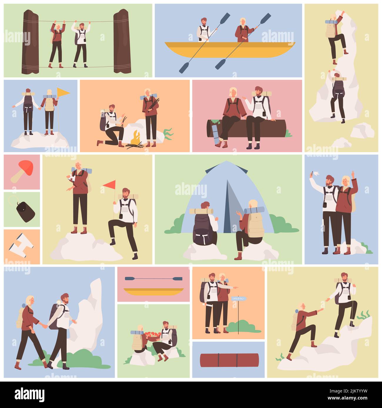 Lost hiker Cut Out Stock Images & Pictures - Alamy