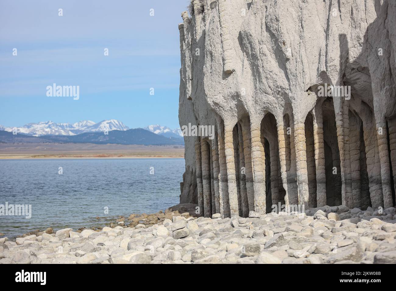 Crowley lake stone columns hi-res stock photography and images - Alamy