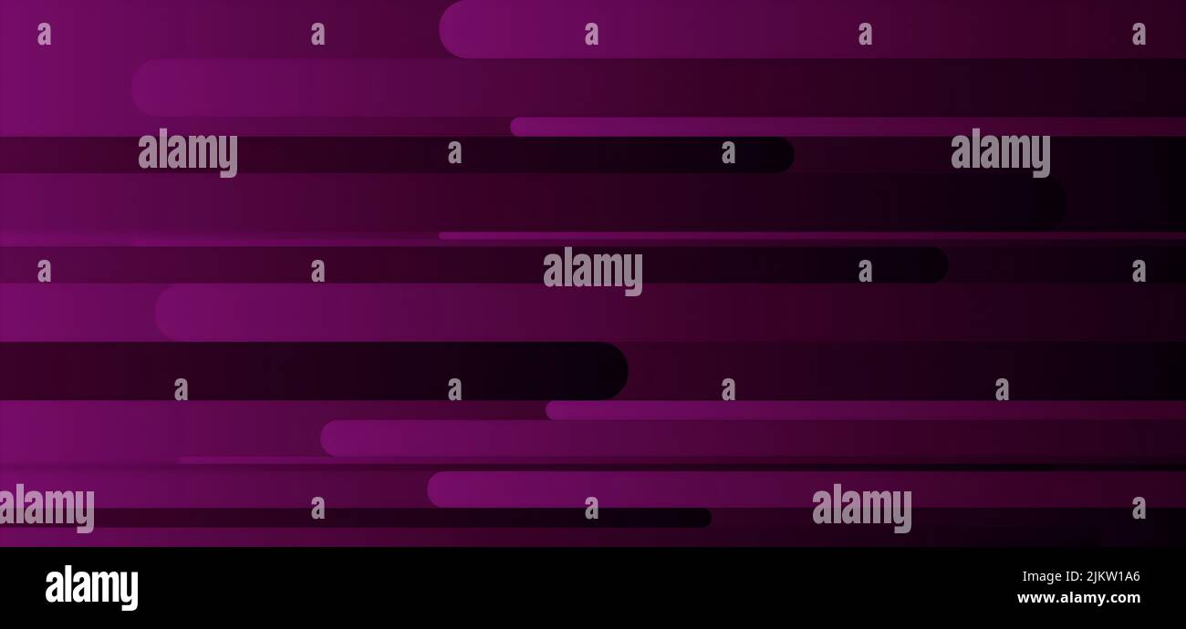 An abstract illustration of purple glitch stipes with color diffraction ...