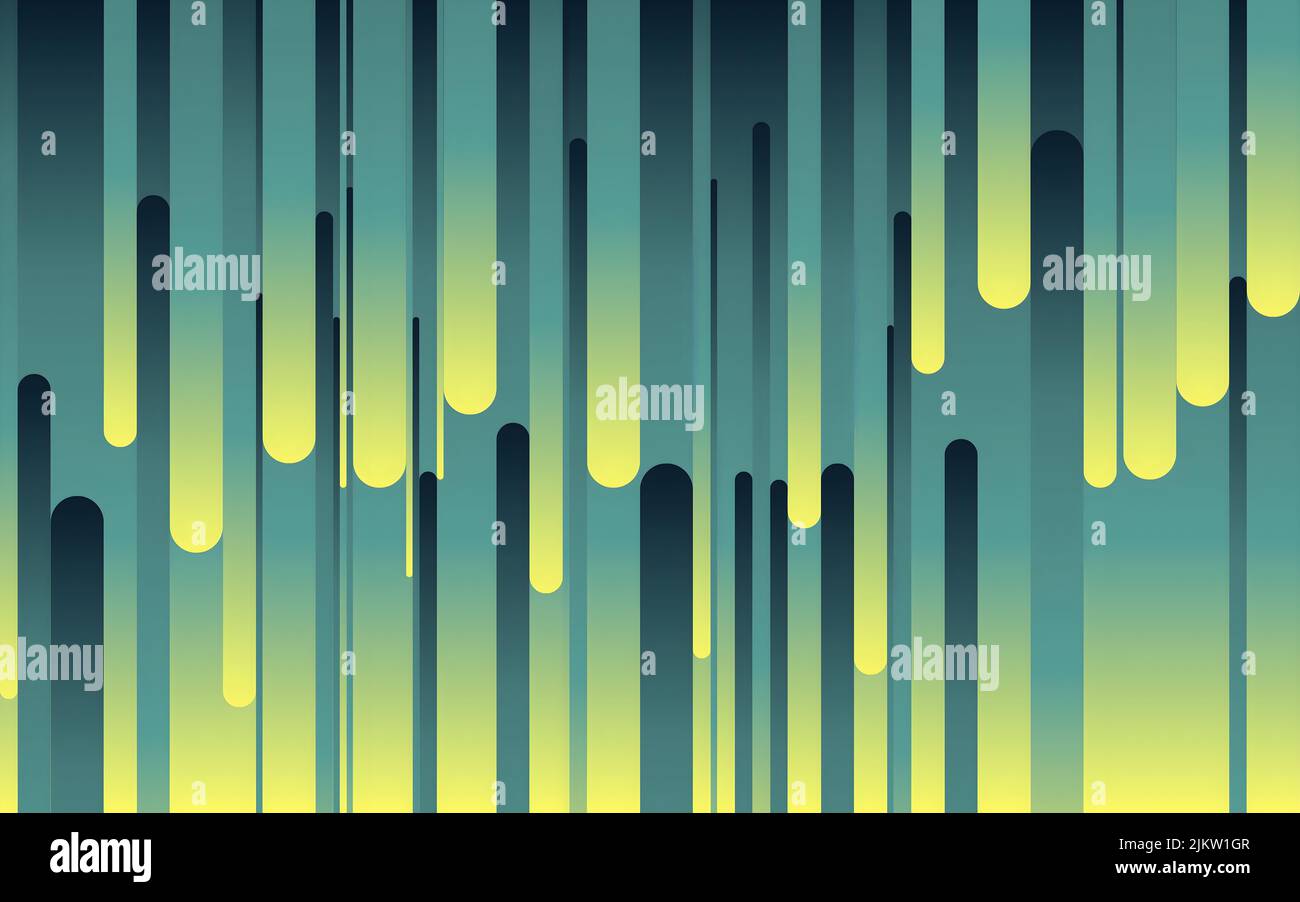 A seamless background of blue glitch effect stripes Stock Photo - Alamy