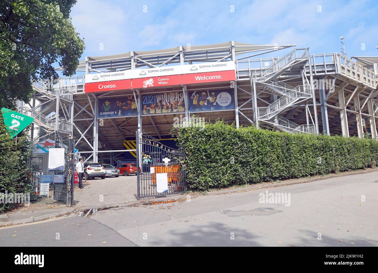 Cardiff the cricketers hi-res stock photography and images - Alamy