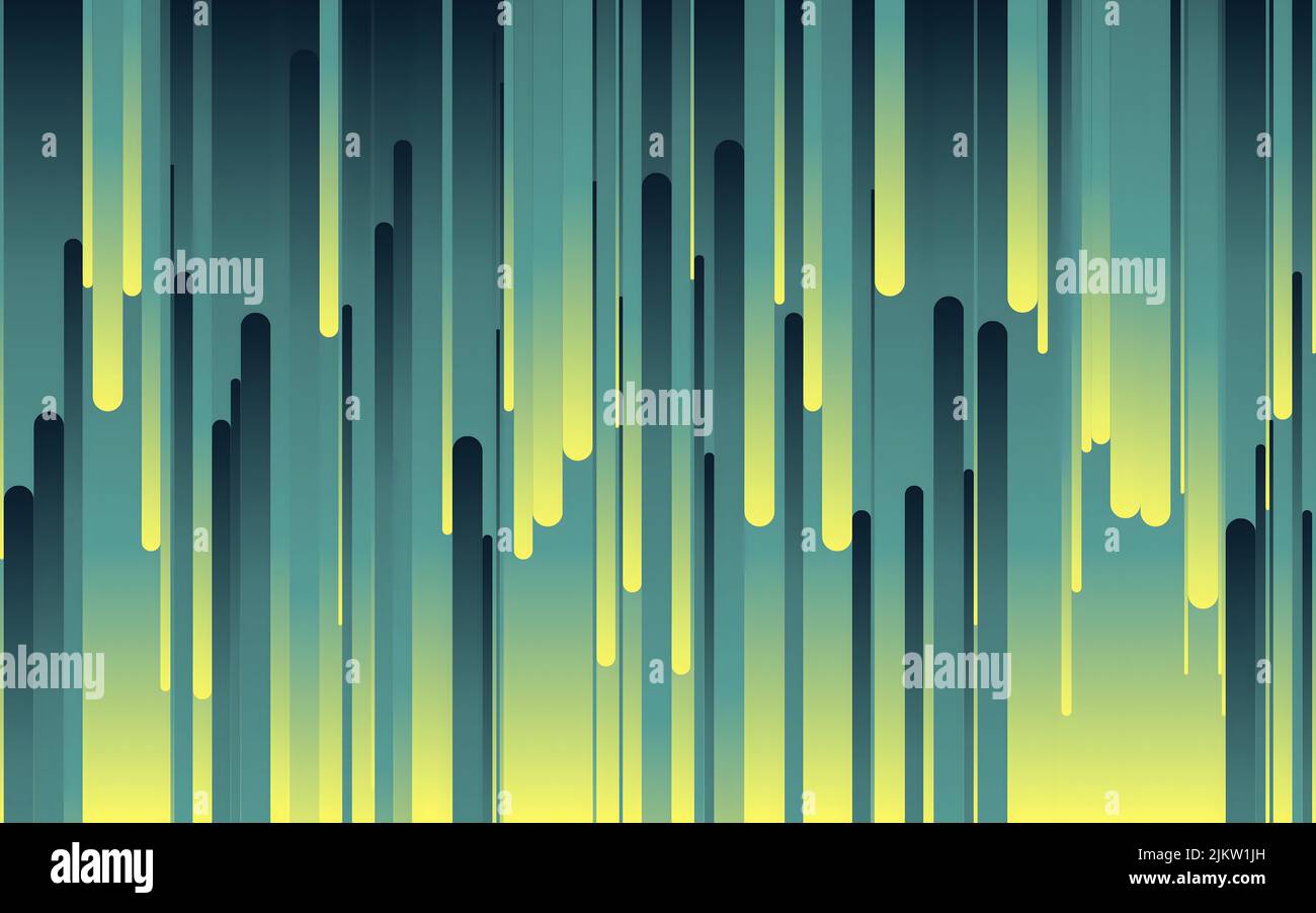 A seamless background of blue glitch effect stripes Stock Photo - Alamy