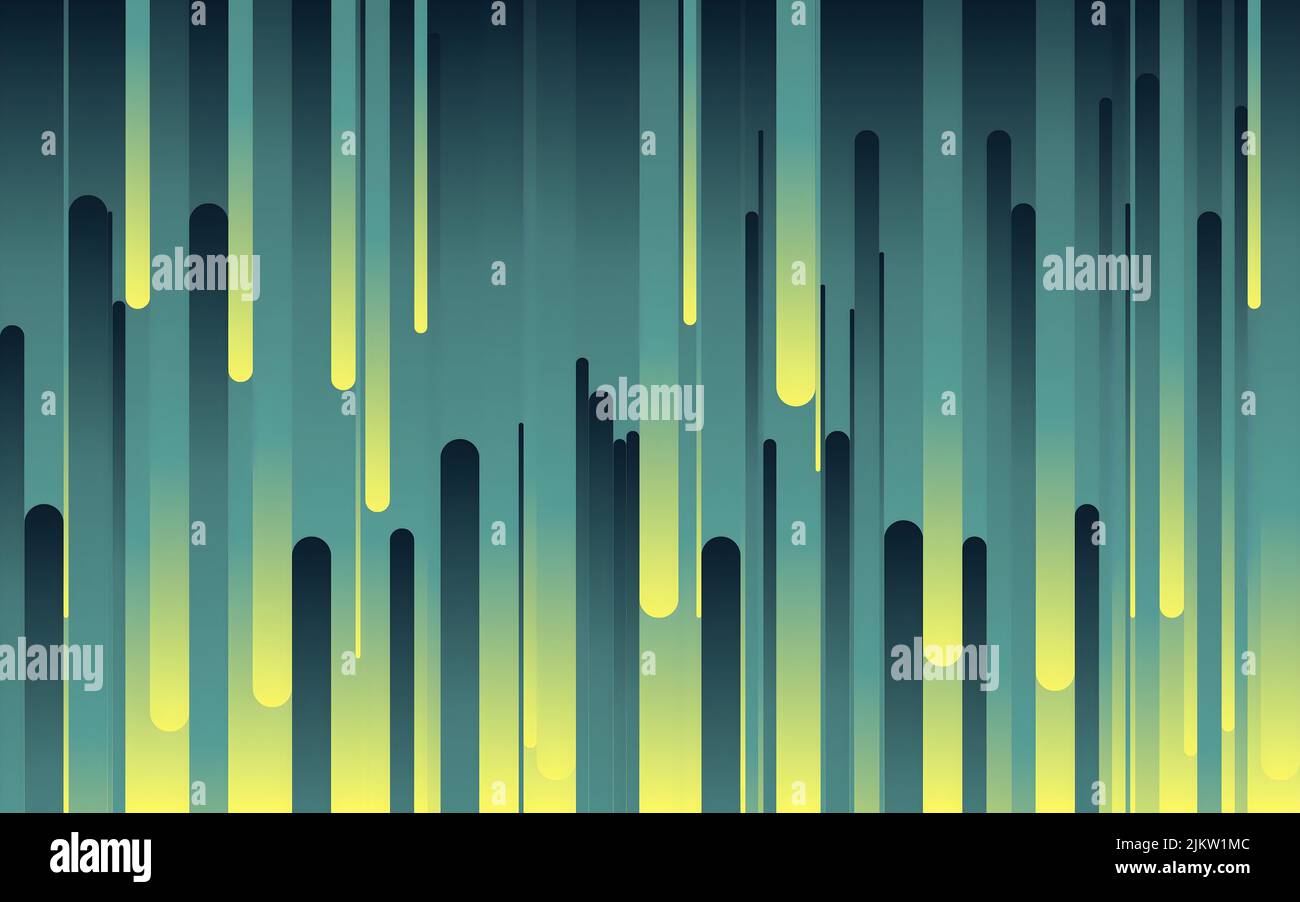 A seamless background of blue glitch effect stripes Stock Photo - Alamy