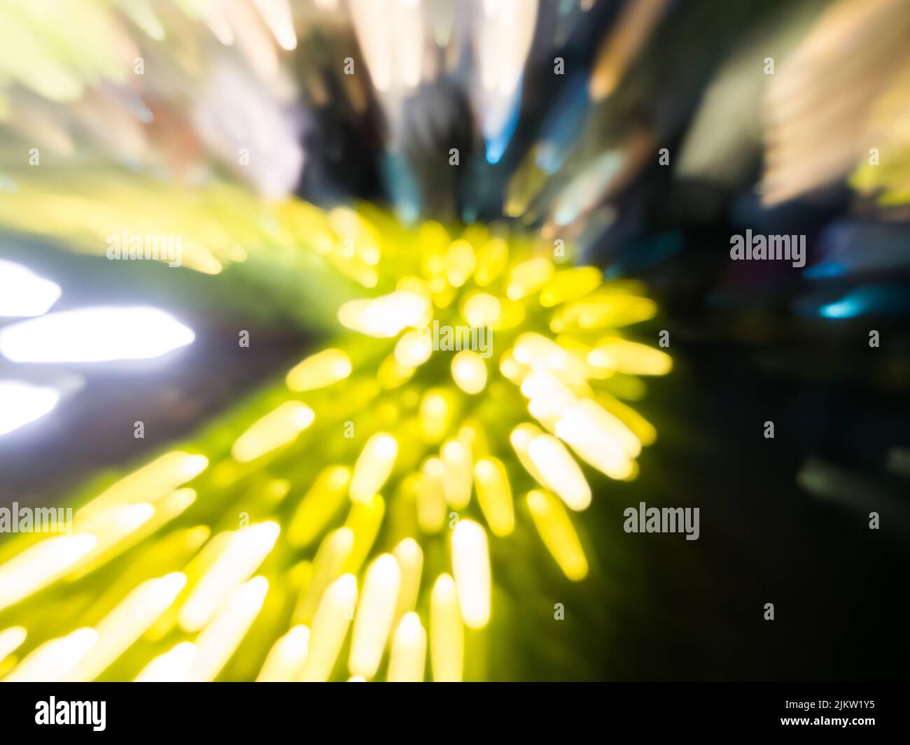 An abstract bright background in blurry yellow colors Stock Photo - Alamy
