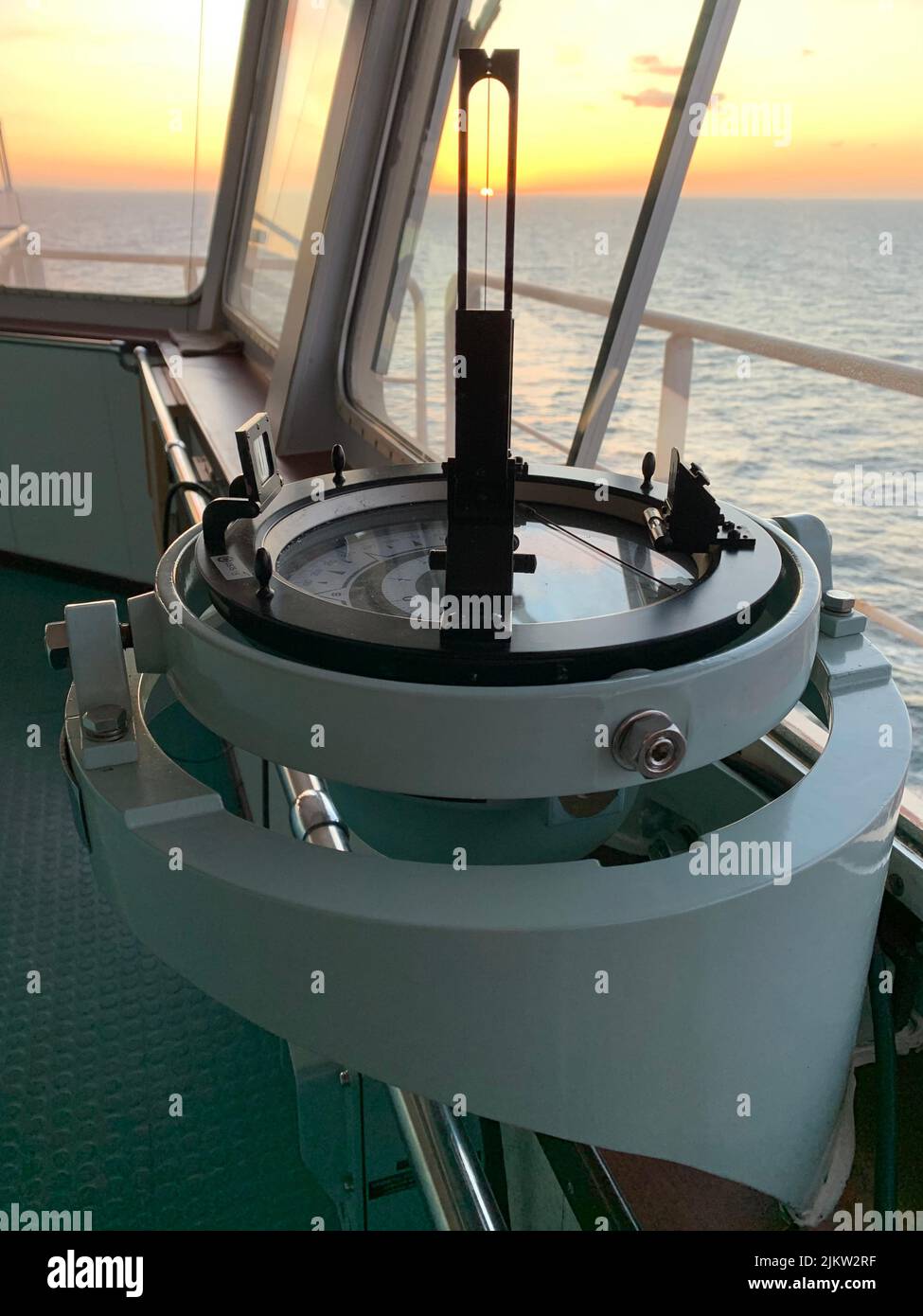 A forecastle deck of a construction vessel Stock Photo - Alamy
