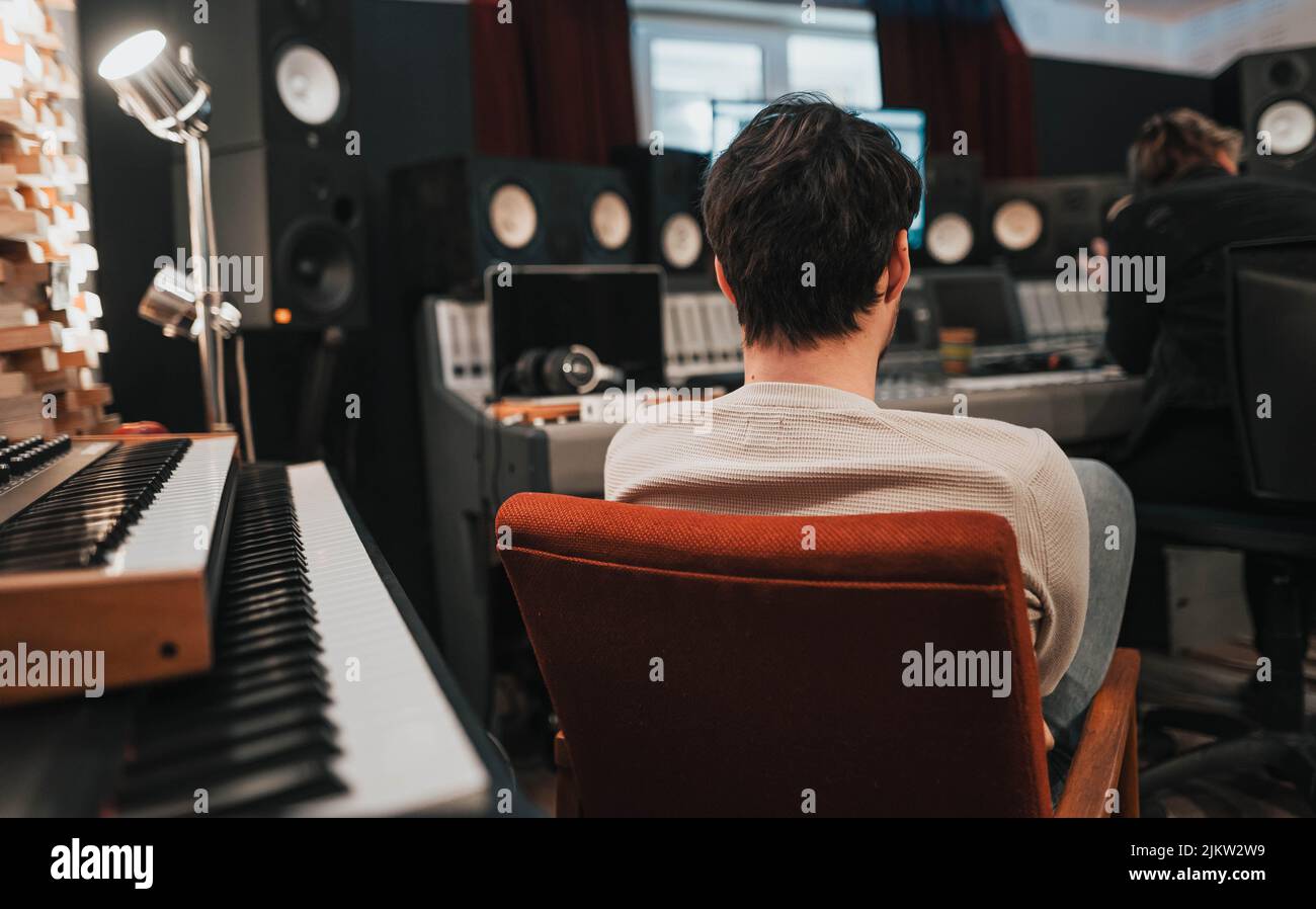 Back of person adult studio hi-res stock photography and images - Alamy