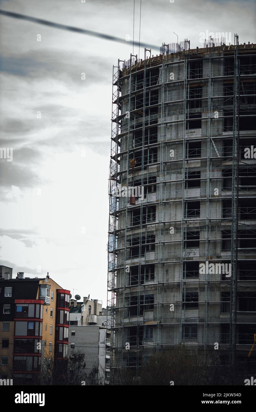 Vertical shot construction multi hi-res stock photography and images ...
