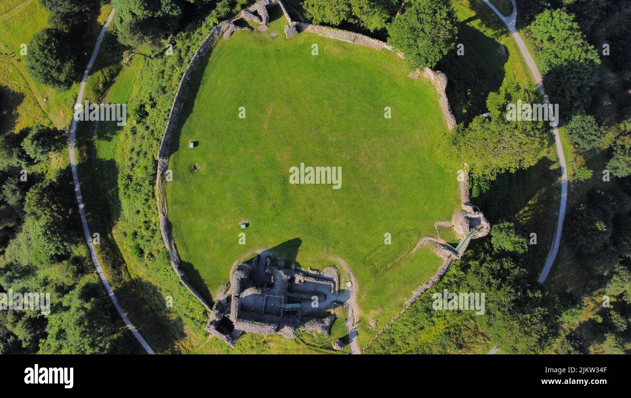 Cumbria castle aerial hi-res stock photography and images - Alamy