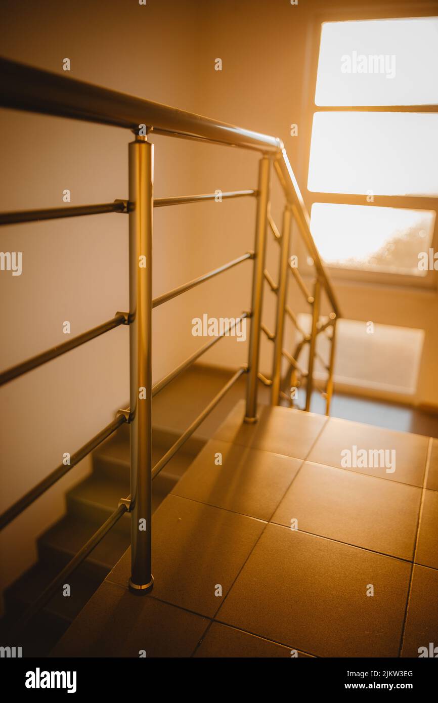 Shot stairs inside building hi-res stock photography and images - Alamy