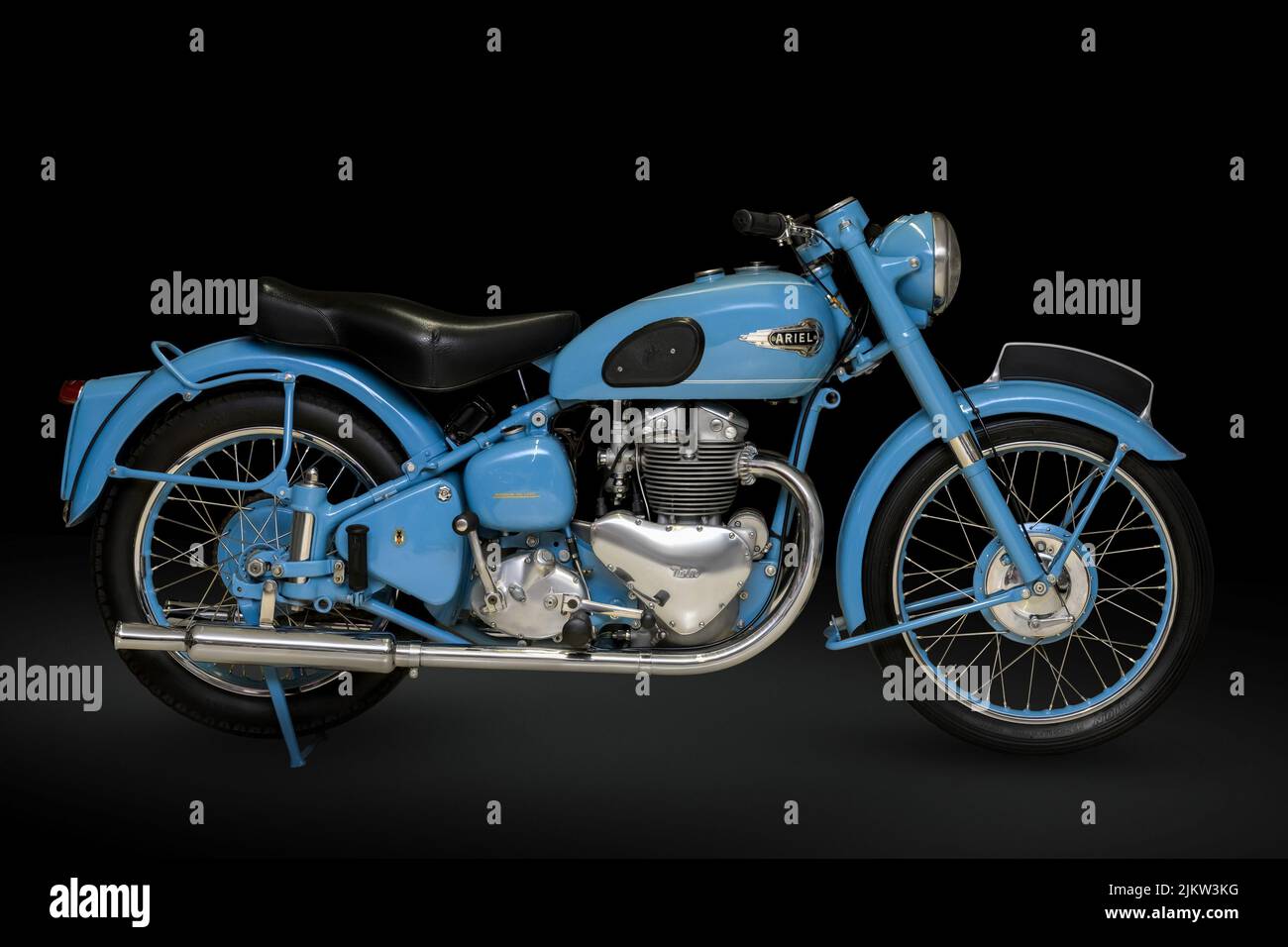Beautifully restored vintage Ariel motorcycles Stock Photo - Alamy