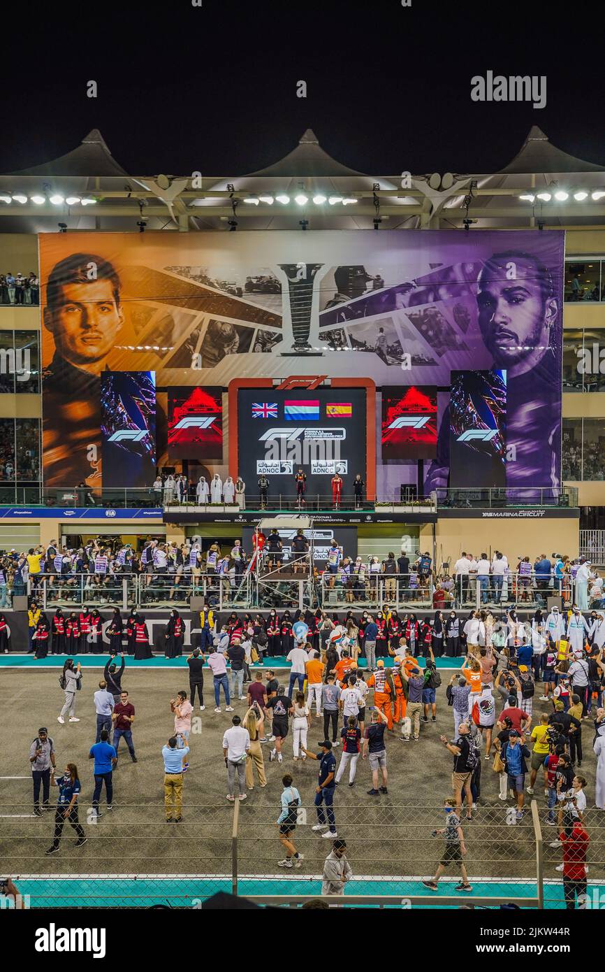 The racers getting ready for the Formula 1 Grand Prix Stock Photo - Alamy