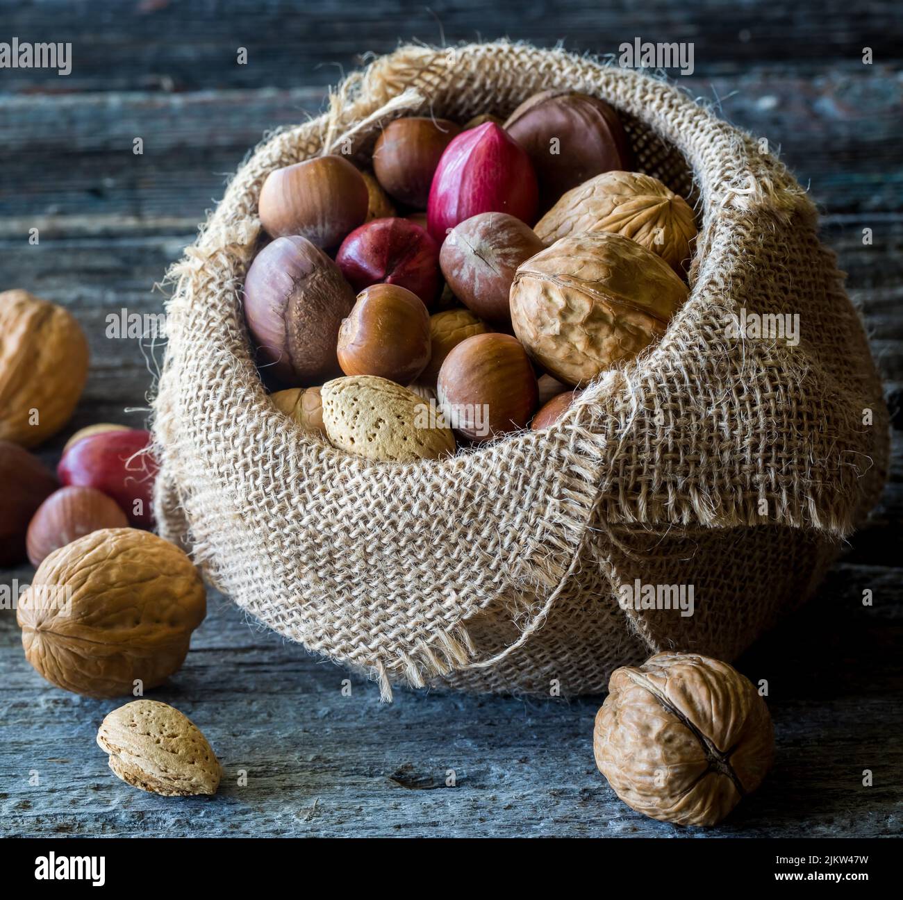 Sack of nuts hi-res stock photography and images - Alamy