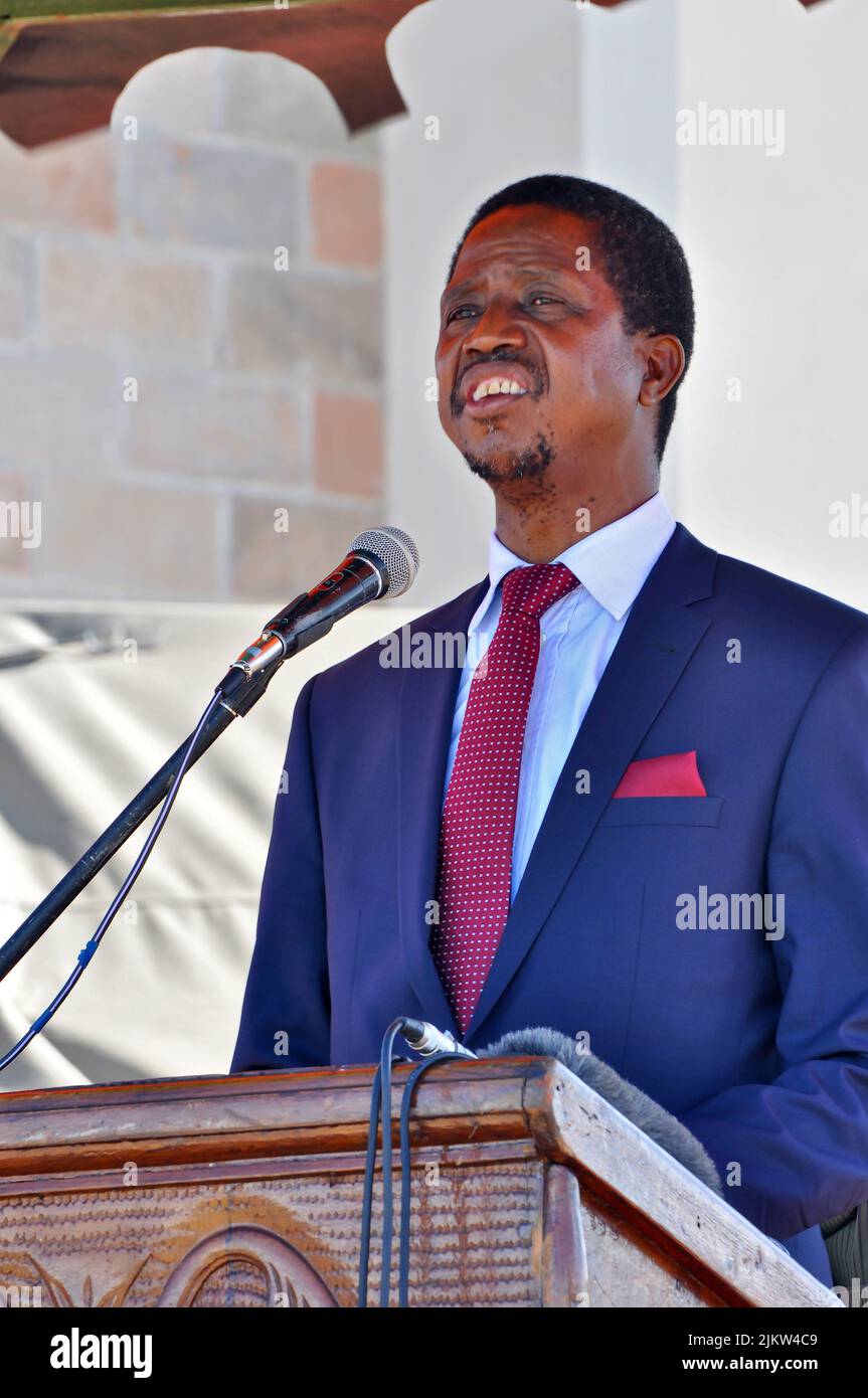 Zambia president michael chilufya sata hi-res stock photography and images - Alamy