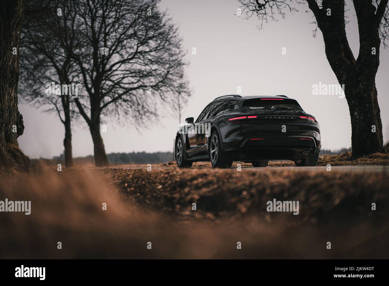 The Porsche Taycan 4s Cross Turismo in Sweden's most beautiful city ...