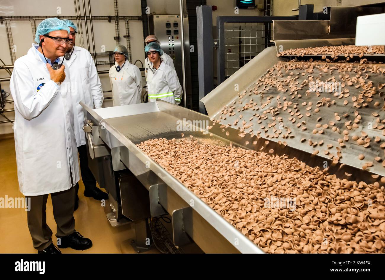 Johannesburg, South Africa - September 18, 2013: Food technologist ...
