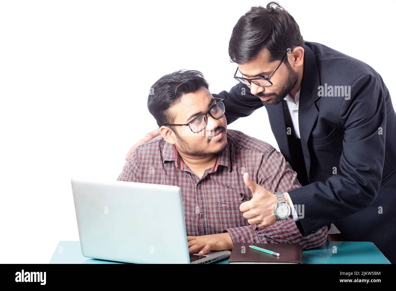 Happy employees working office setting hi-res stock photography and ...