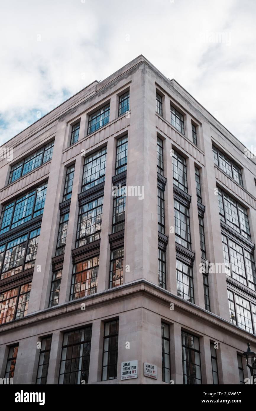 A beautiful architectural shot of historical building located in London ...