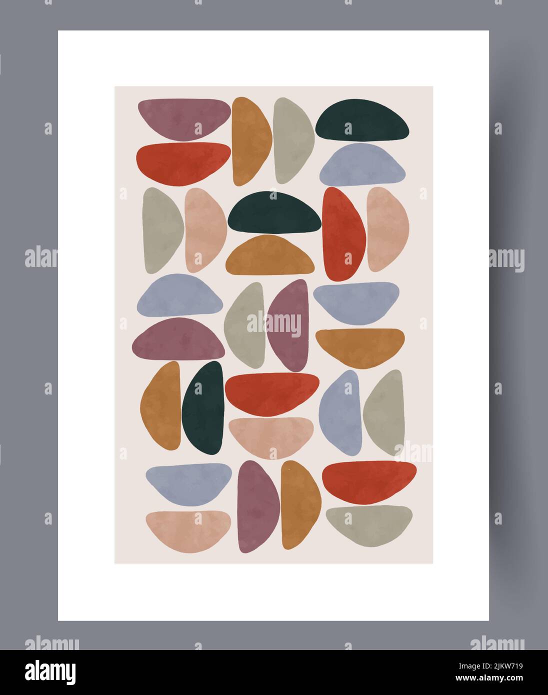 Printable wall art vector poster set vector Stock Vector Image & Art ...