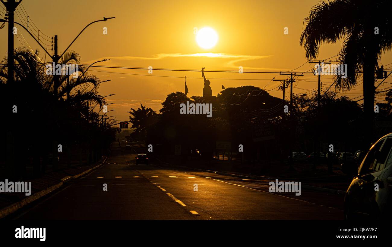 Traffic cars road view hi-res stock photography and images - Alamy