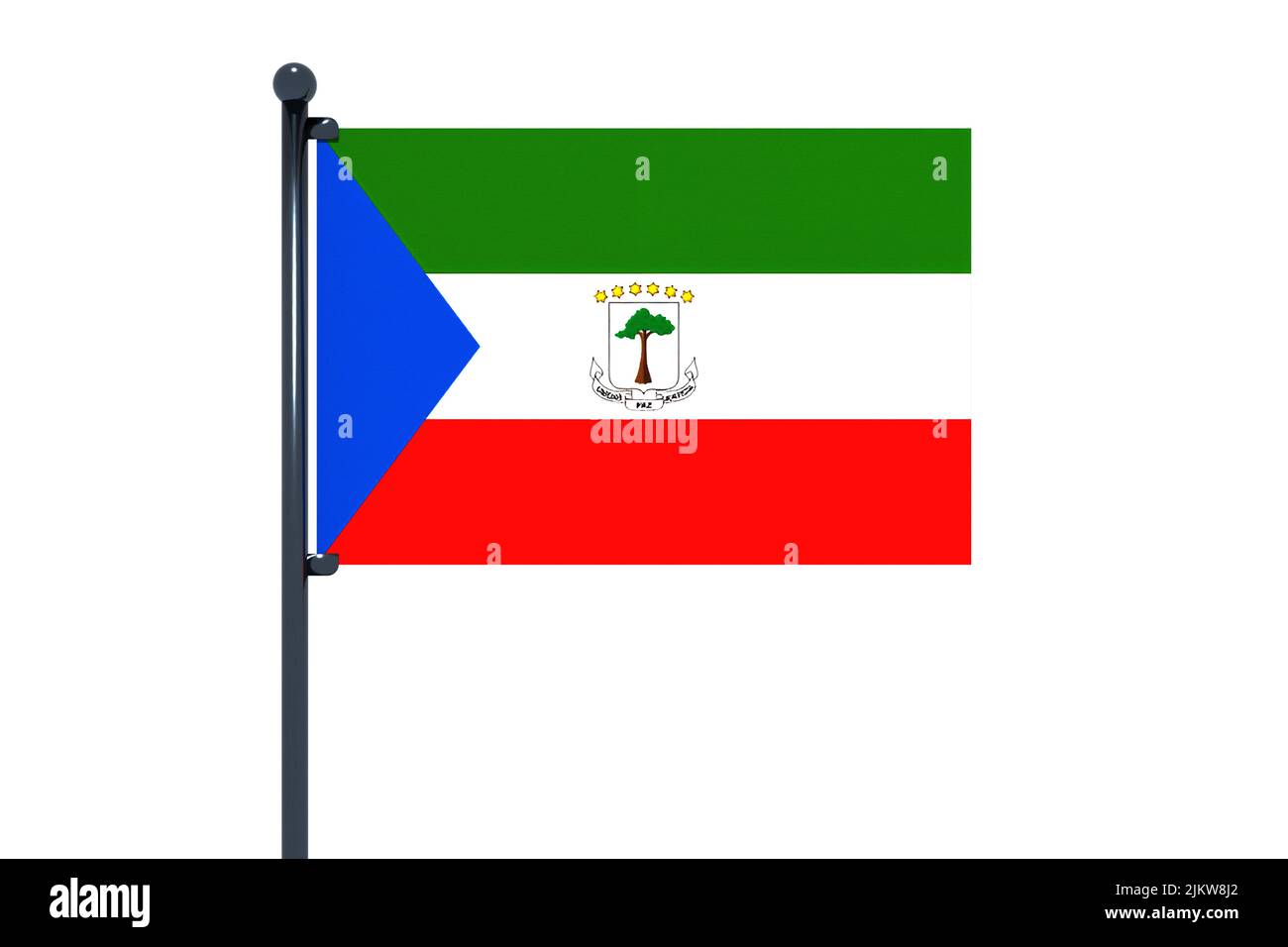 Equatorial guinea flag alpha channel hi-res stock photography and ...