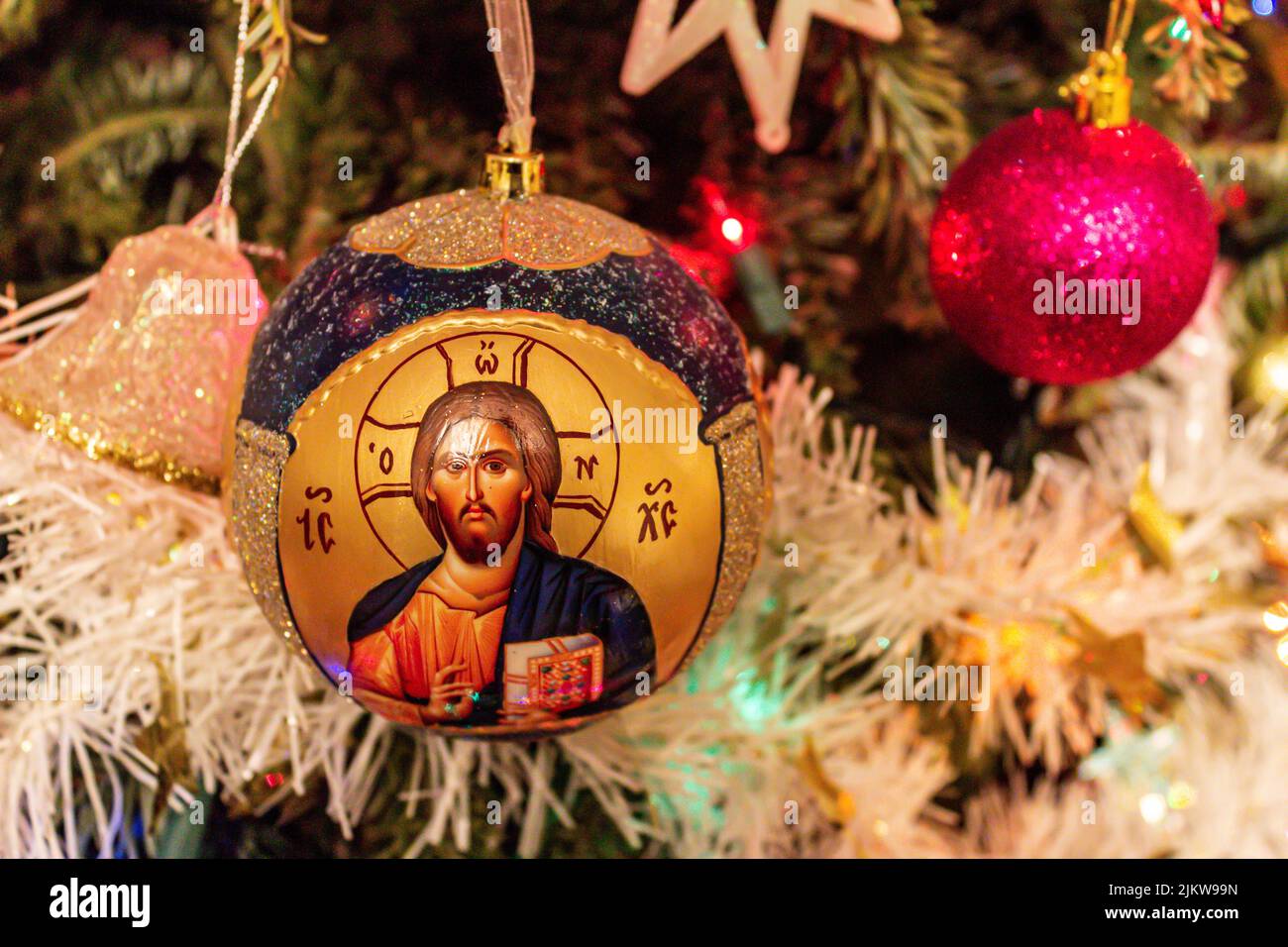 Christmas jesus decoration hi-res stock photography and images - Alamy