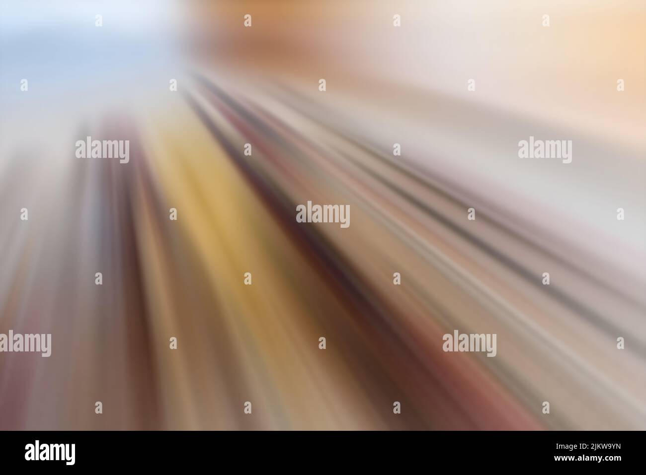 The abstract illustration with blurred speed lines effect Stock Photo ...