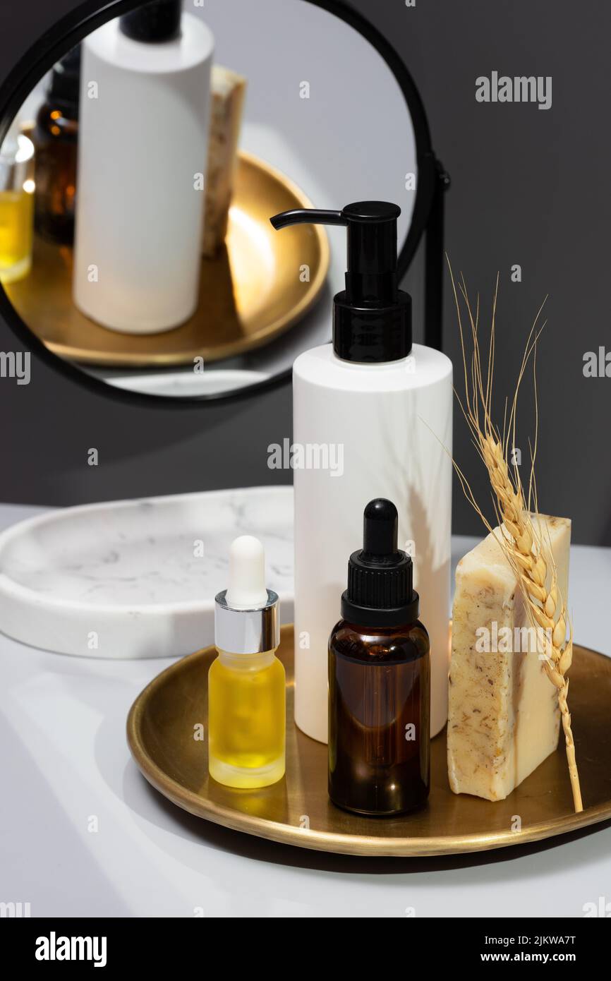 Soap and serum hi-res stock photography and images - Alamy