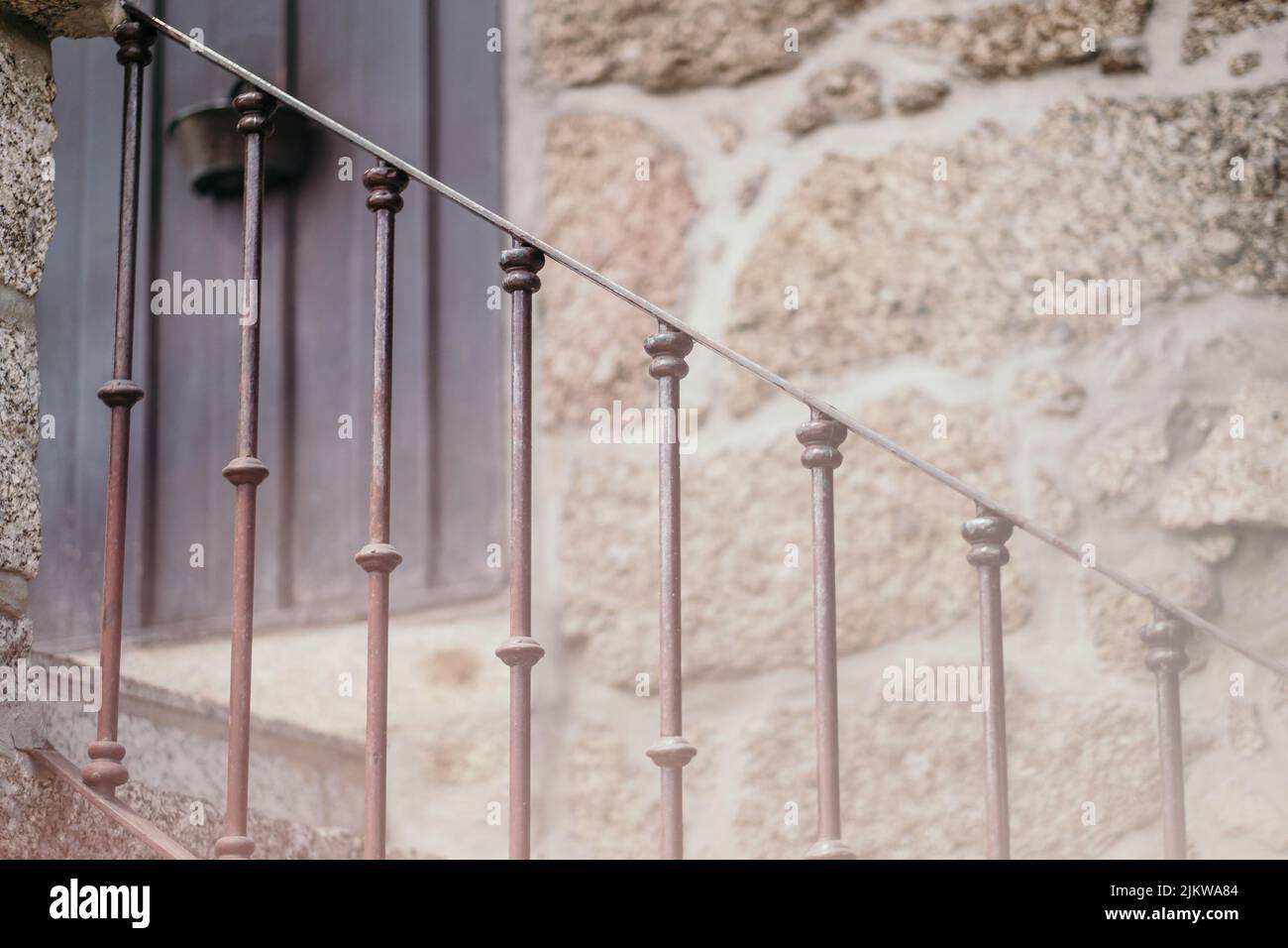 Construction railing hi-res stock photography and images - Alamy