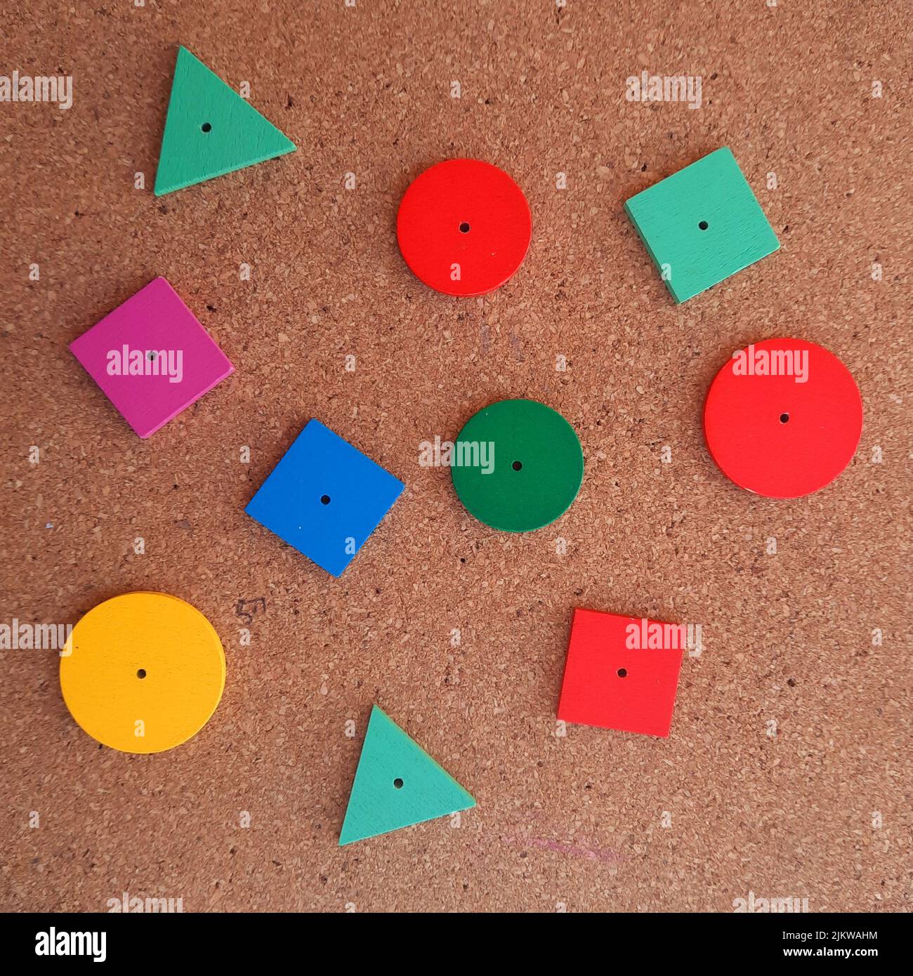 geometric shapes in color great for backgrounds Stock Photo - Alamy