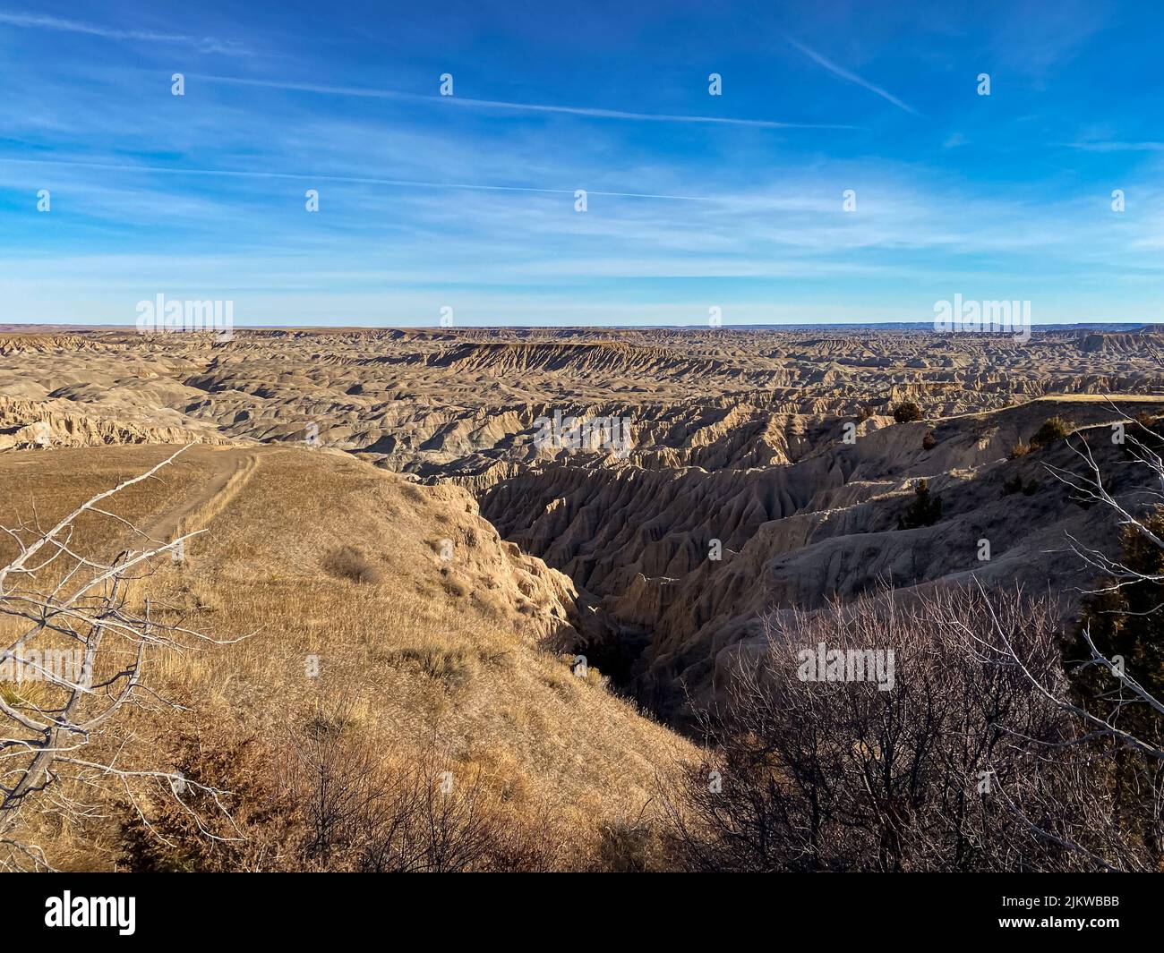 fotografia tomada en bad lands national par Stock Photo - Alamy