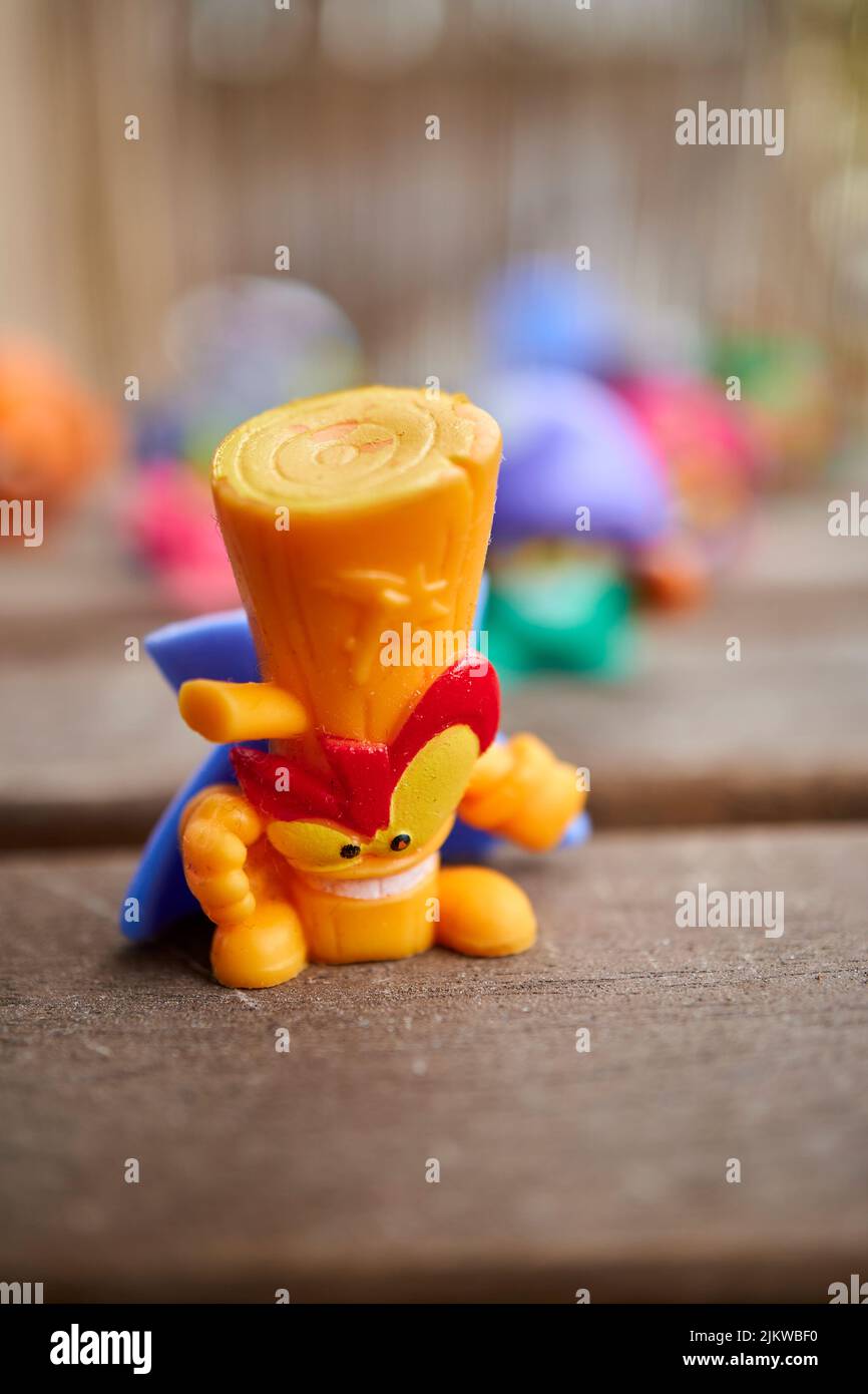 A Magic Box brand Super Thing tree-shaped toy figurine of the villain ...