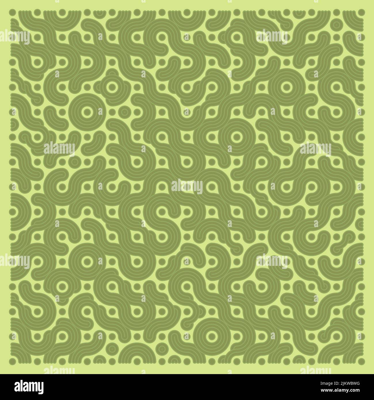 Random color rounded truchet tiling illustration Stock Vector Image ...