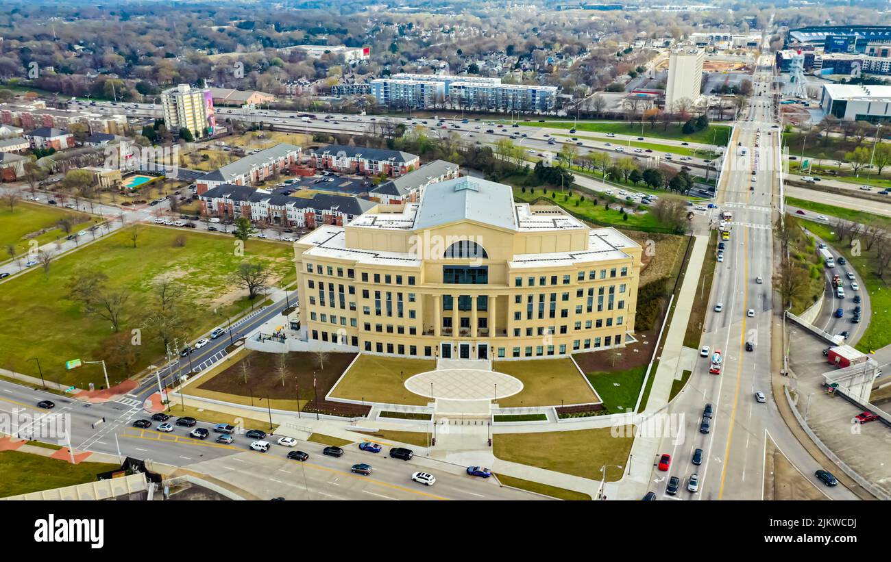 Atlanta georgia aerial view hi-res stock photography and images - Alamy