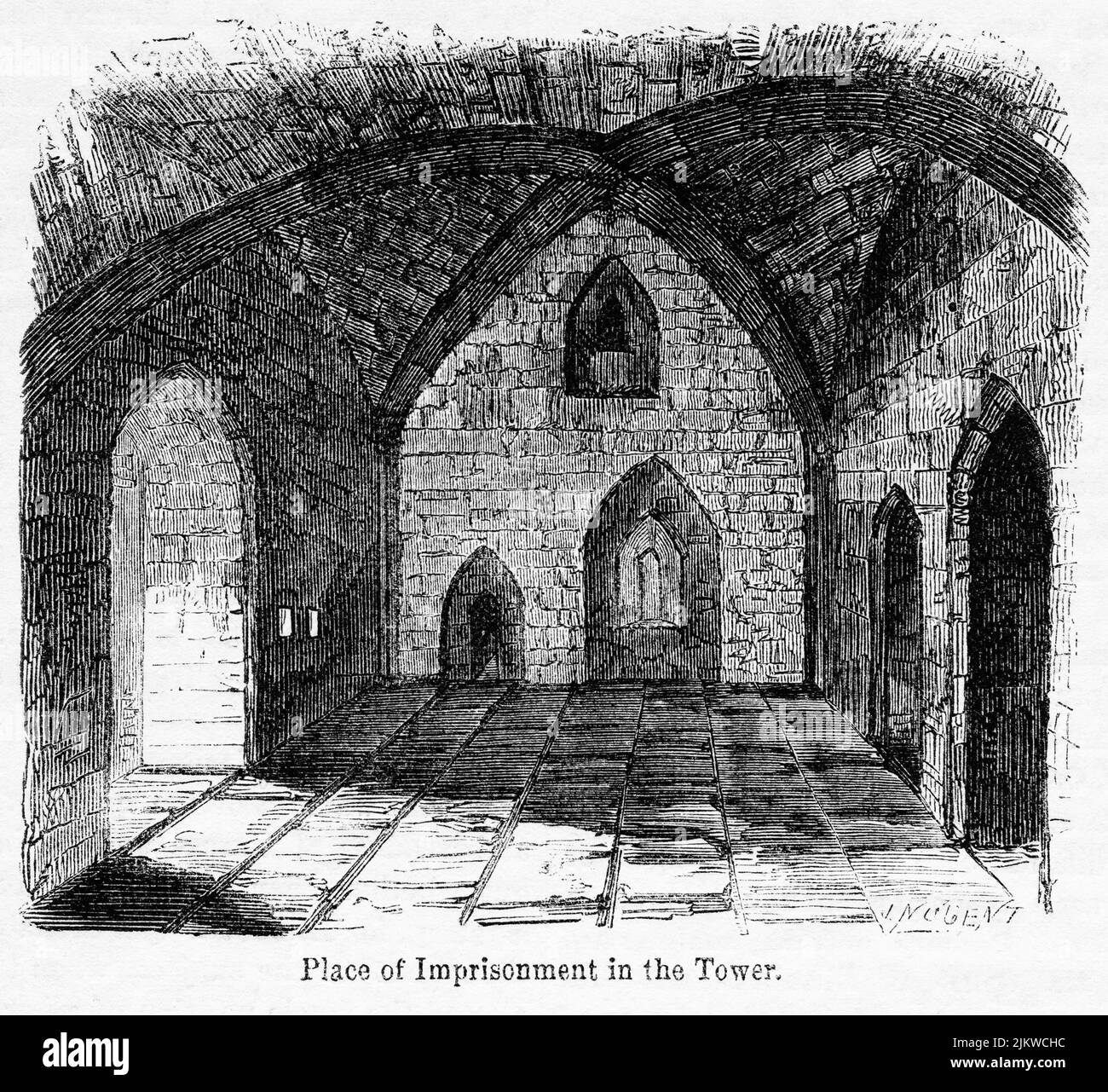 Tower of london prison illustration hi-res stock photography and images ...