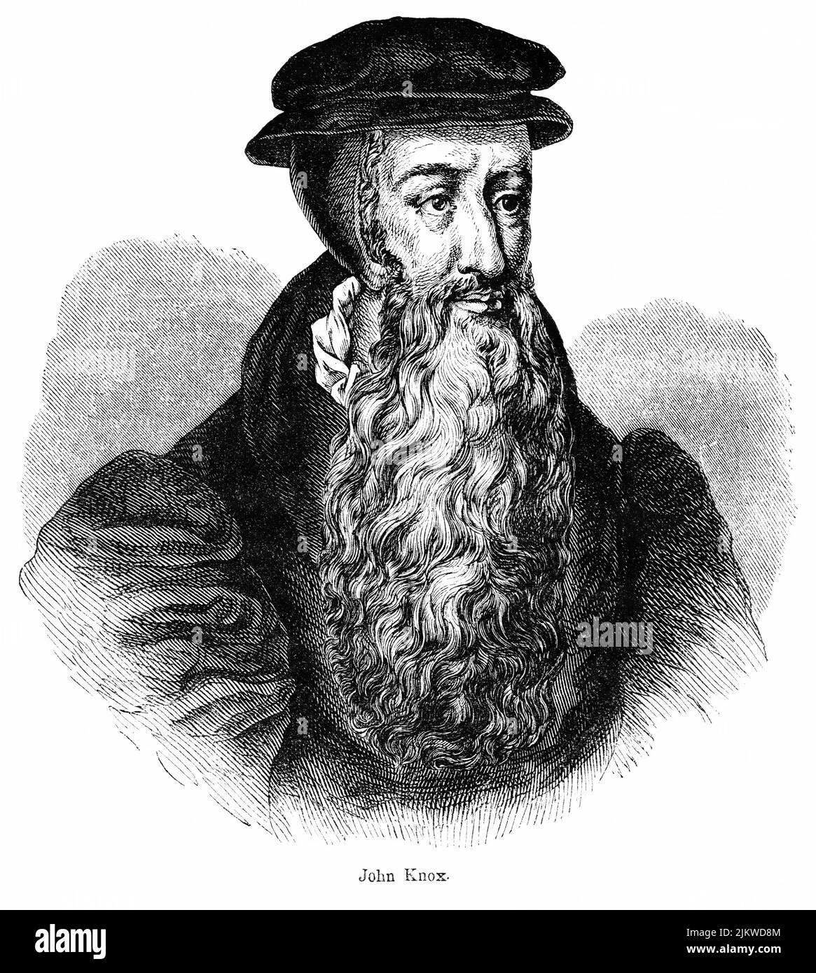 John Knox, Illustration from the Book, "John Cassel’s Illustrated ...