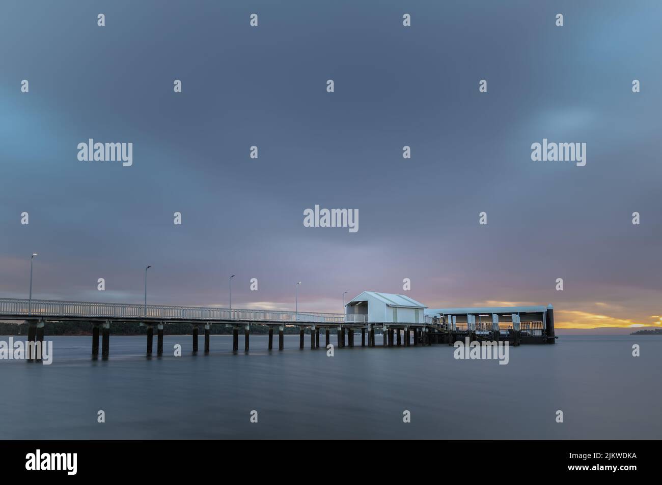 A scenic view of the Victoria Point on a sunset background Stock Photo ...