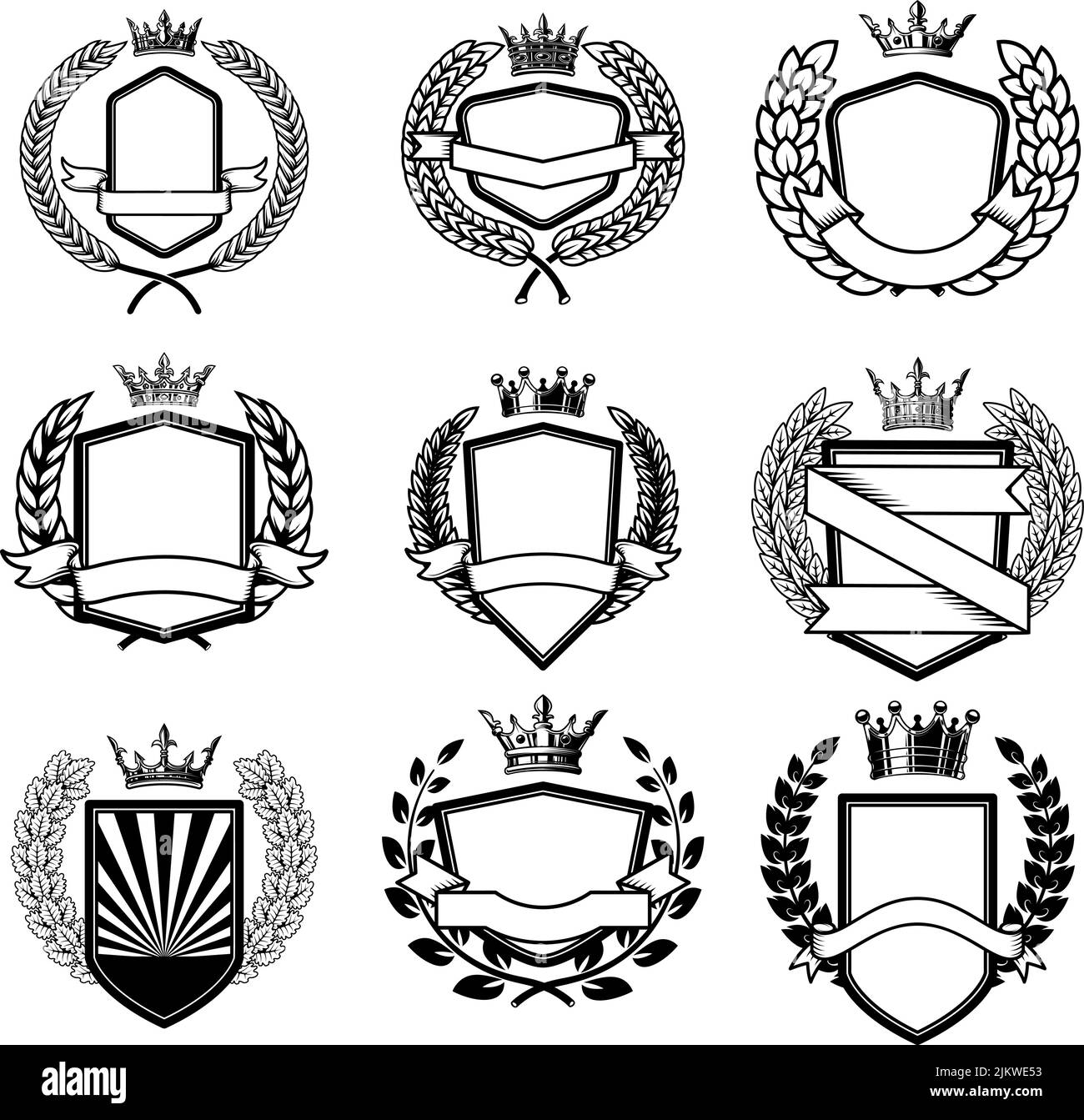 Crest Logo Vector Free Download