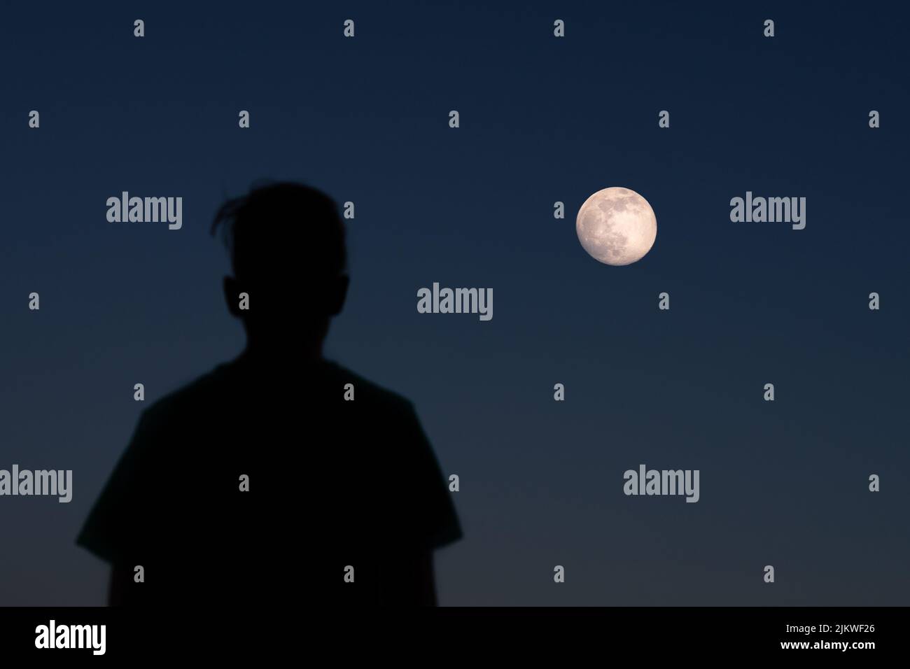 Moon photograph hi-res stock photography and images - Alamy