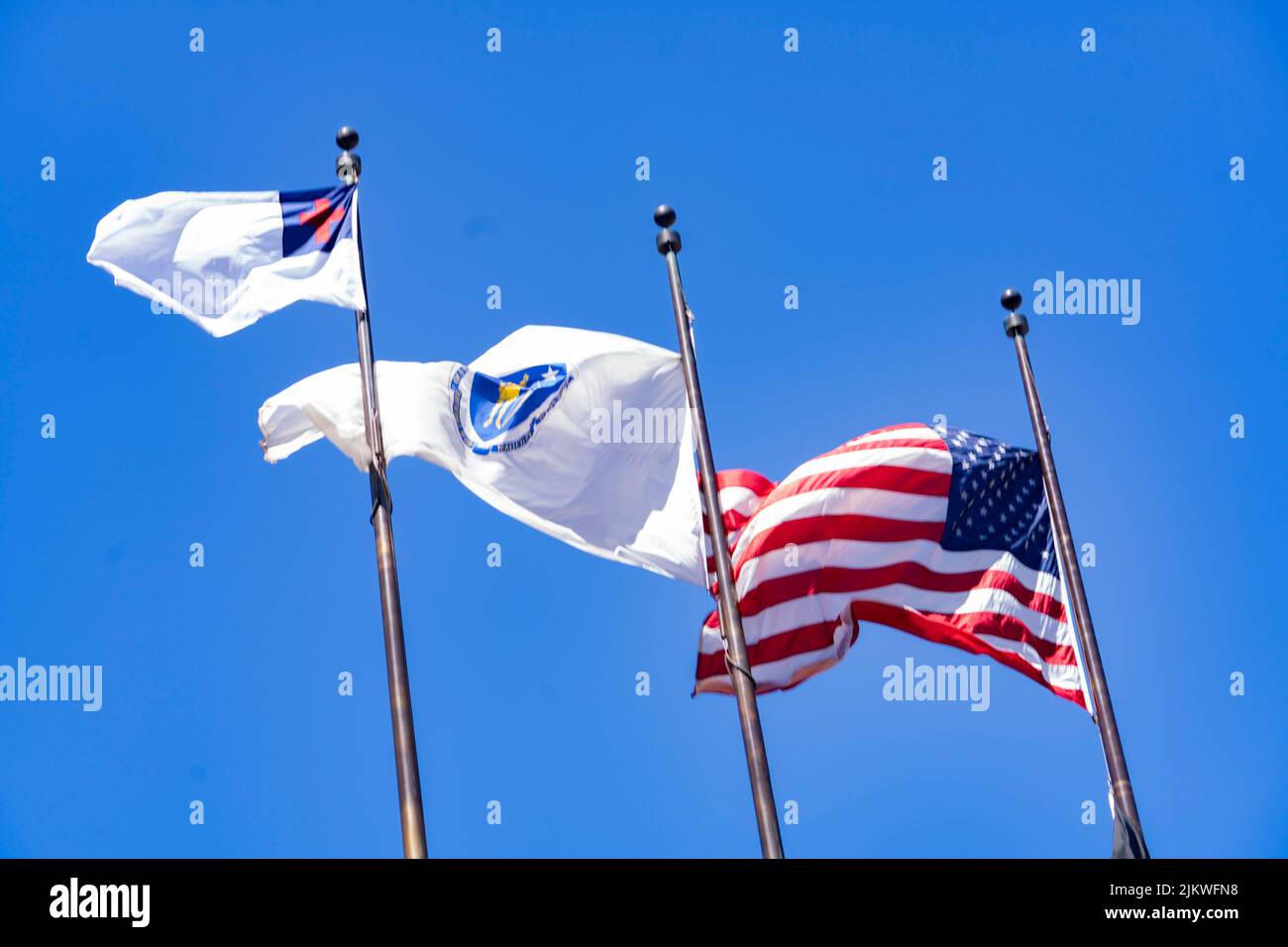Christian flag hi-res stock photography and images - Alamy