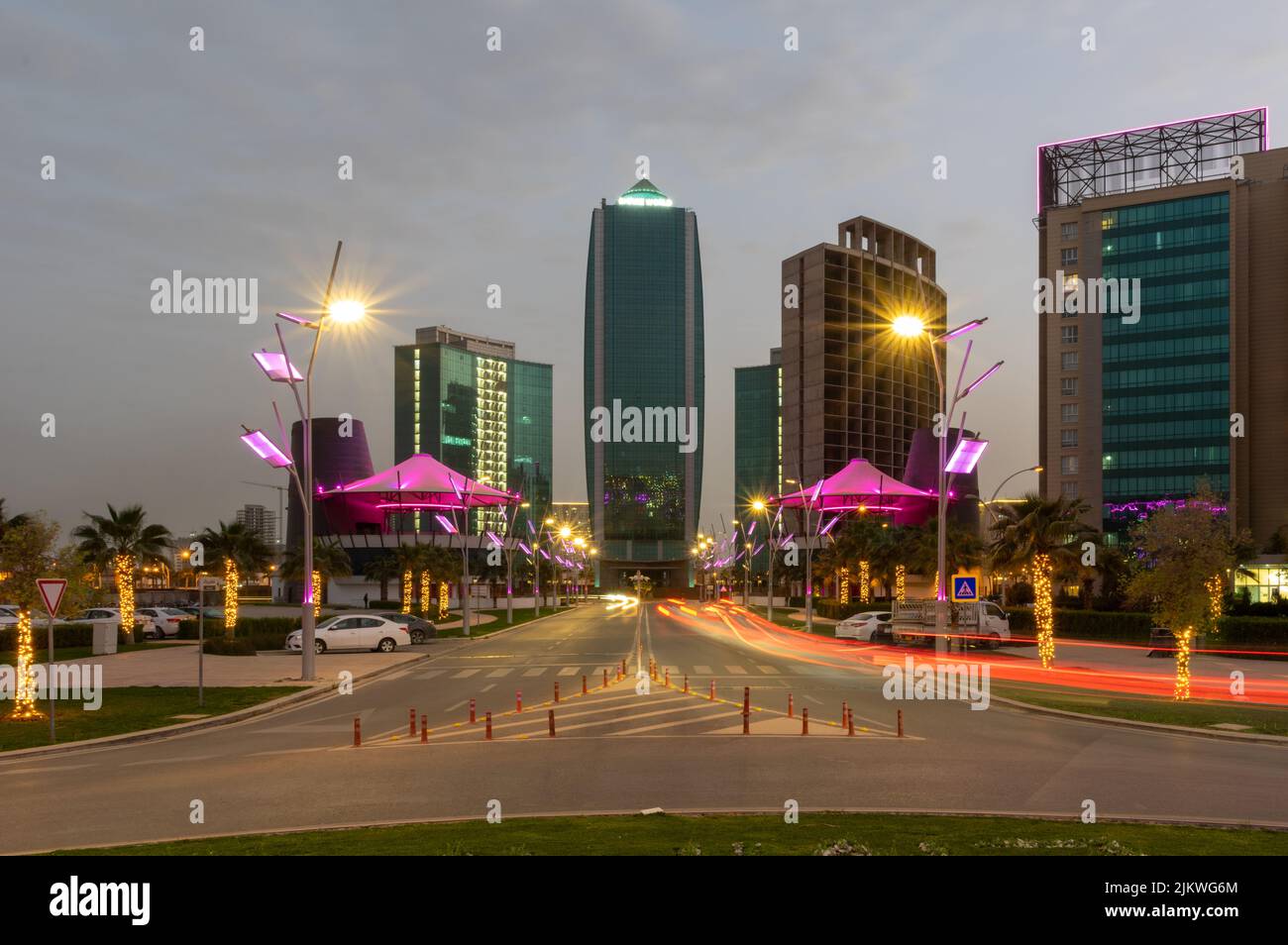 Modern Empire City in Erbil, Iraq, the capital of the Kurdistan Region ...