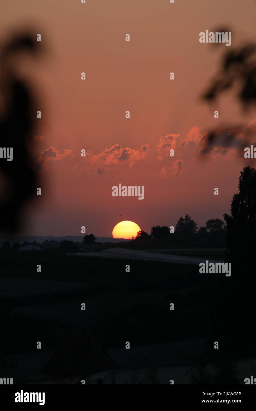 Late sunset sky hi-res stock photography and images - Alamy