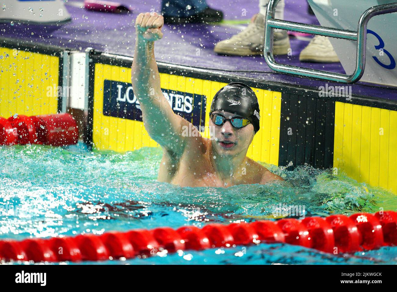 Canada's Nicholas Bennett wins the Men's 200m Freestyle S14 Final at ...