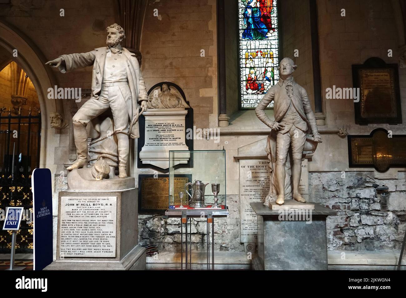 St Patrick's Cathedral, Ard-Eaglais Naomh Pádraig, Dublin, Baile Átha ...
