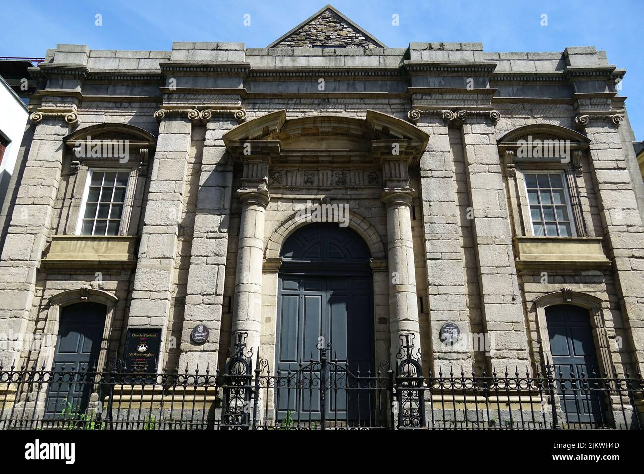 St. Werburgh's Church, Dublin, Baile Átha Cliath, Ireland, Éire, Irland ...