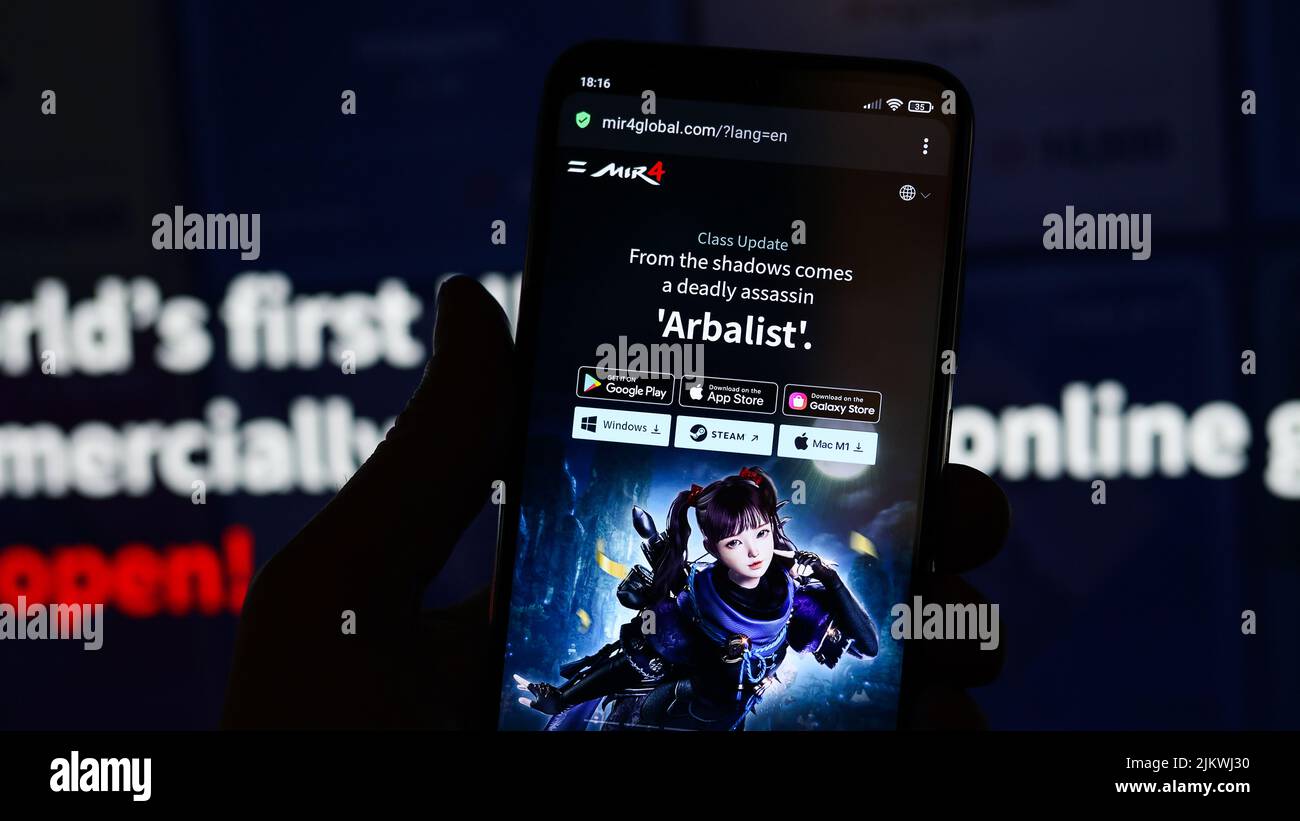 Mir 4 game hi-res stock photography and images - Alamy